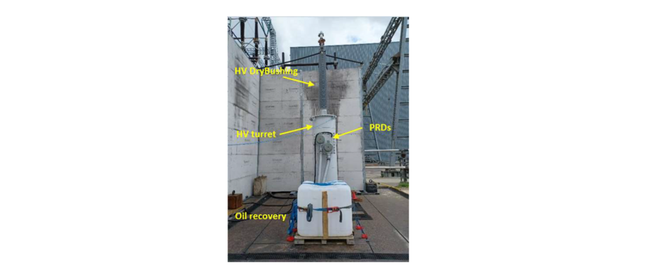 Mitigation of fire due to high energy internal arc in bushing turrets | CSE
